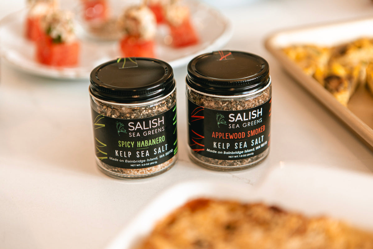 Kelp Sea Salt Seasoning Pack – Salish Sea Greens
